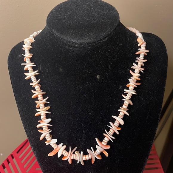Puka | Jewelry | Vintage Pair Puka Shell Choker Necklaces Barrel Clasp ...